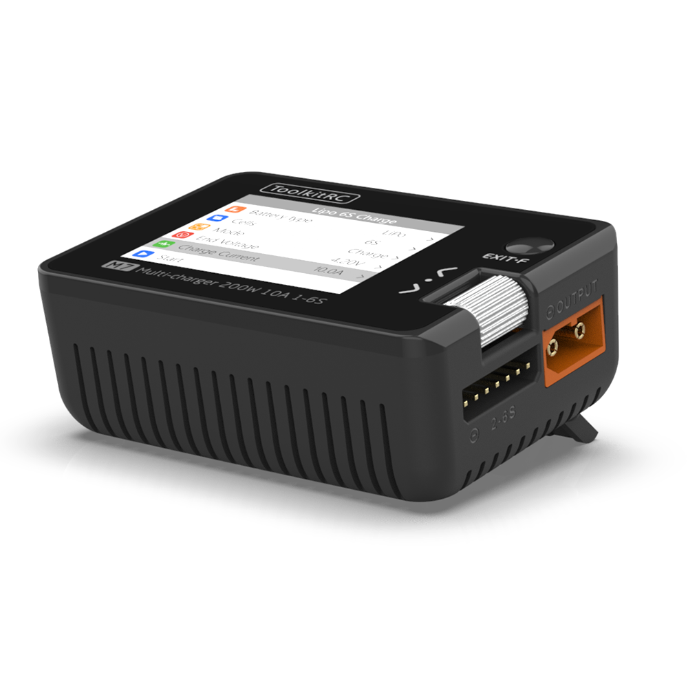 Cargador Inteligente ToolkitRC M7 - 200W 10A